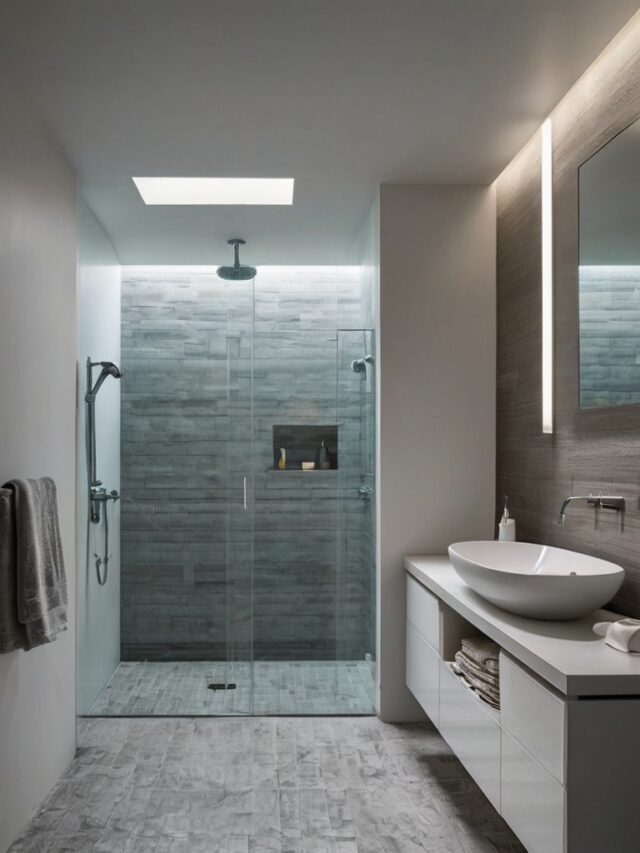 15+ Contemporary White Bathroom Ideas Elevate Your Space - Homezillo