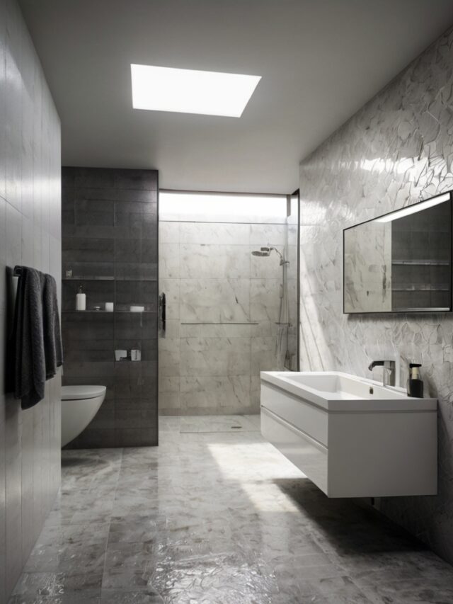 15+ Contemporary White Bathroom Ideas Elevate Your Space - Homezillo