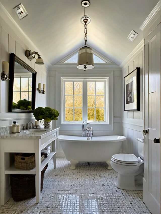 15+ Small White Bathroom Ideas to Maximize Space(Easy Tips) - Homezillo