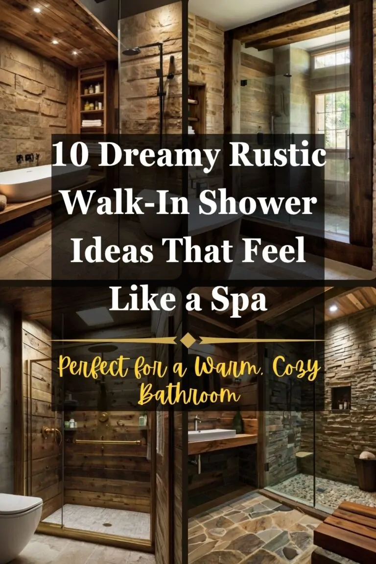 16 Rustic Walk In Shower Ideas You’ll Want to Steal - Homezillo