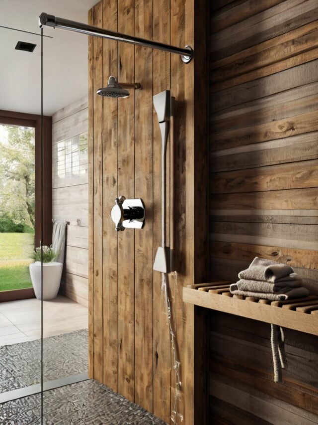 16 Rustic Walk In Shower Ideas You’ll Want to Steal - Homezillo