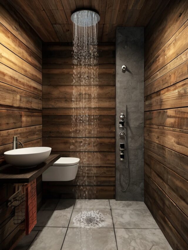 16 Rustic Walk In Shower Ideas You’ll Want to Steal - Homezillo
