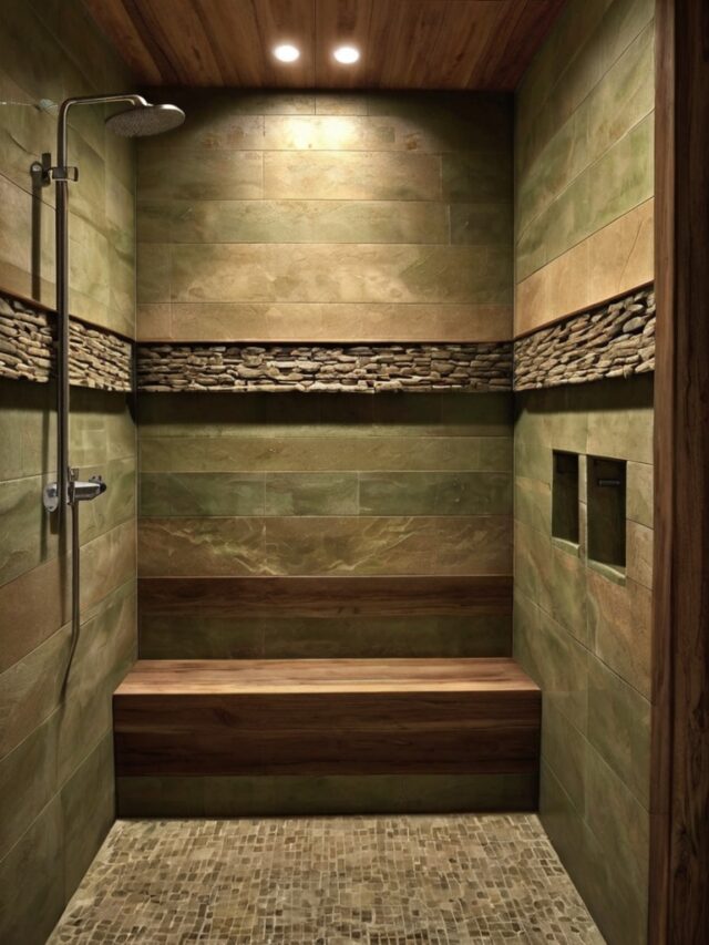 16 Rustic Walk In Shower Ideas You’ll Want to Steal - Homezillo