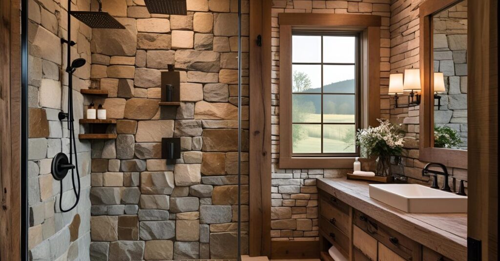 16 Rustic Walk In Shower Ideas You’ll Want to Steal - Homezillo